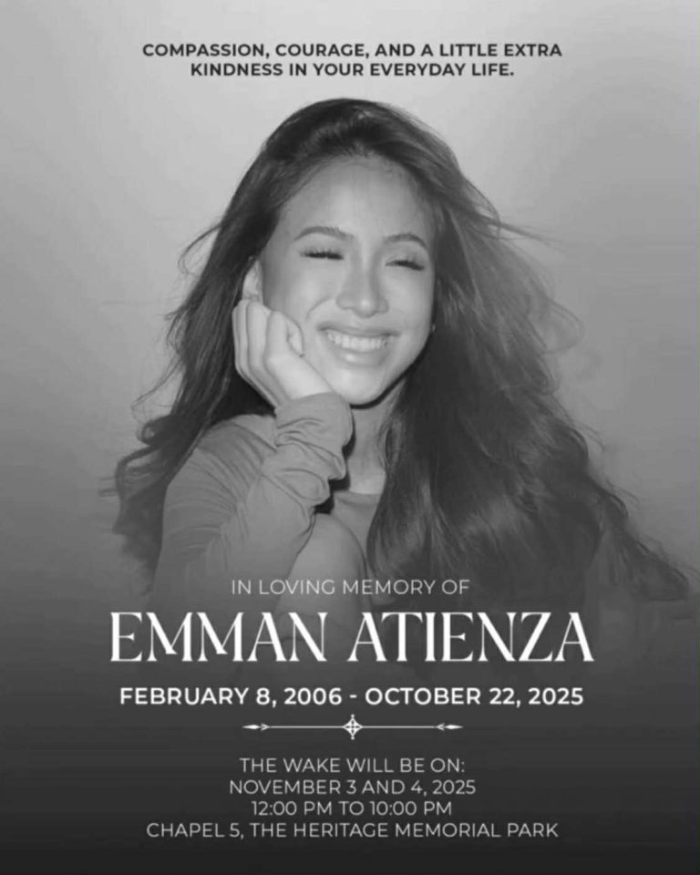 Kim Atienza Shares Wake Details for Late Daughter Emman – Nicole De Leon